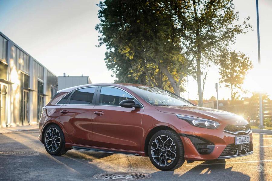 Oranžs Kia Ceed 2023 Viļņa, ar dzinēja tilpumu 1.48 L un nobraukumu 136 tūkst. km par 17700 €, foto 4 vietnē AUTOMOTO.COM.LV