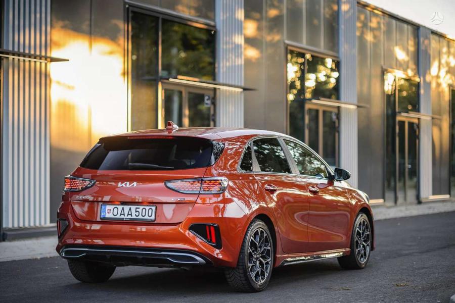 Oranžs Kia Ceed 2023 Viļņa, ar dzinēja tilpumu 1.48 L un nobraukumu 136 tūkst. km par 17700 €, foto 19 vietnē AUTOMOTO.COM.LV