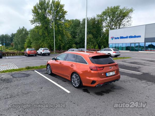 Orange Kia Ceed 2020 in Tartu, with an engine capacity of 1.40 L and mileage of 102 thousand km for 15900 €, photo 6 on AUTOMOTO.COM.LV