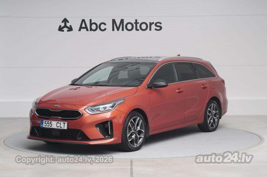 Orange Kia Ceed 2021 in Tallinn, with an engine capacity of 1.60 L and mileage of 116 thousand km for 16990 €, photo 1 on AUTOMOTO.COM.LV