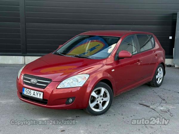 Sarkans Kia Ceed 2007 Tartu, ar dzinēja tilpumu 1.40 L un nobraukumu 250 tūkst. km par 2300 €, foto 1 vietnē AUTOMOTO.COM.LV