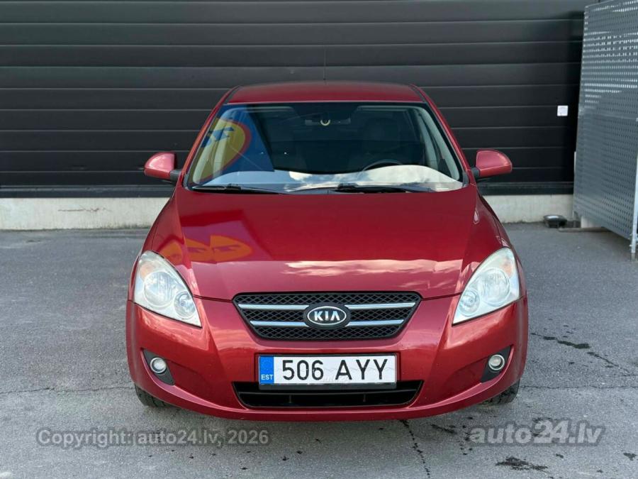 Sarkans Kia Ceed 2007 Tartu, ar dzinēja tilpumu 1.40 L un nobraukumu 250 tūkst. km par 2300 €, foto 2 vietnē AUTOMOTO.COM.LV