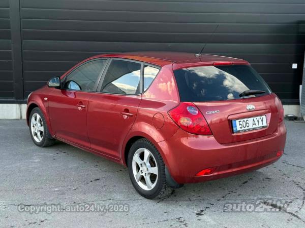 Красный Киа Сид 2007 в Тарту, объемом двигателя 1.40 л и пробегом 250 тыс. км за 2300 €, фото 4 на AUTOMOTO.COM.LV