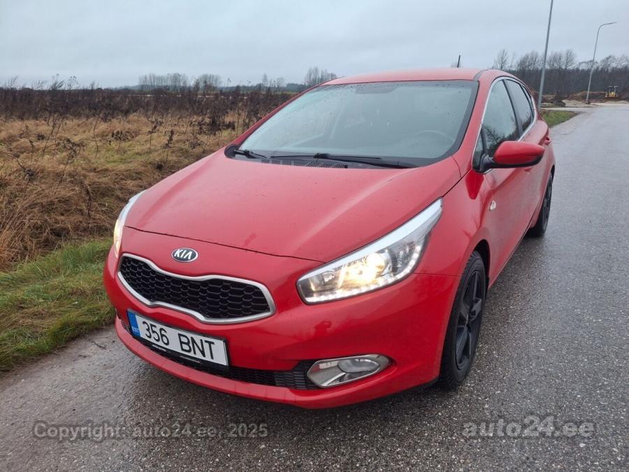 Sarkans Kia Ceed 2015 Tallina, ar dzinēja tilpumu 1.40 L un nobraukumu 154 tūkst. km par 6000 €, foto 6 vietnē AUTOMOTO.COM.LV