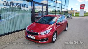 Red Kia Ceed 2016 in Tartu, with an engine capacity of 1.60 L and mileage of 88 thousand km for 9990 €, photo  on AUTOMOTO.COM.LV