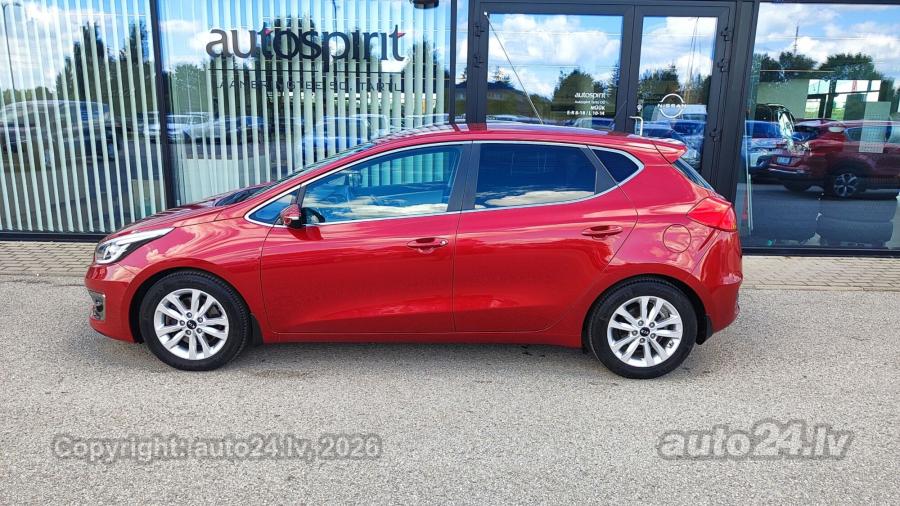 Sarkans Kia Ceed 2016 Tartu, ar dzinēja tilpumu 1.60 L un nobraukumu 88 tūkst. km par 9990 €, foto 3 vietnē AUTOMOTO.COM.LV