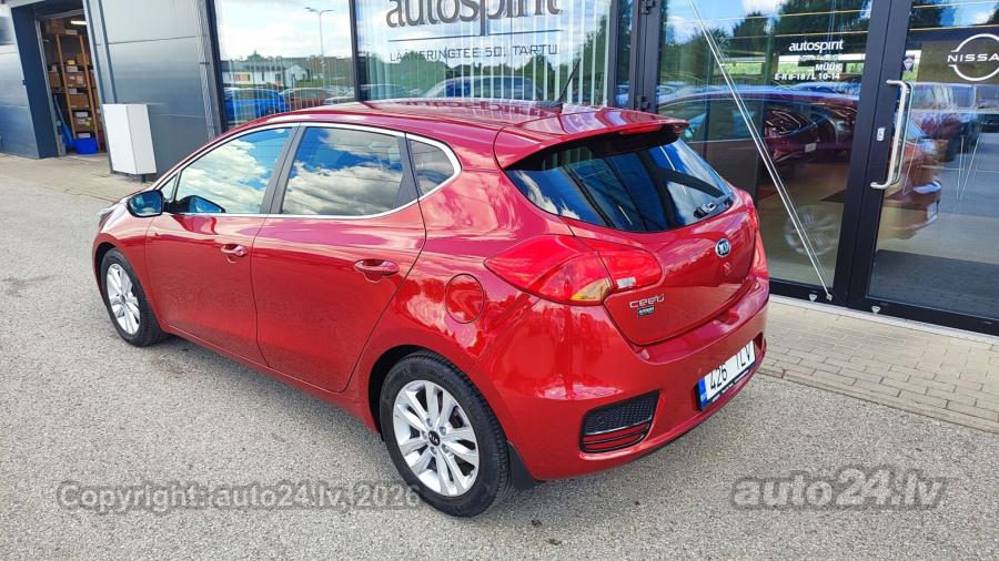 Sarkans Kia Ceed 2016 Tartu, ar dzinēja tilpumu 1.60 L un nobraukumu 88 tūkst. km par 9990 €, foto 4 vietnē AUTOMOTO.COM.LV