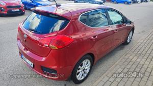 Sarkans Kia Ceed 2016 Tartu, ar dzinēja tilpumu 1.60 L un nobraukumu 88 tūkst. km par 9990 €, foto 5 vietnē AUTOMOTO.COM.LV