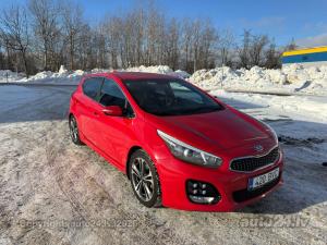 Sarkans Kia Ceed 2017 Rapla, ar dzinēja tilpumu 1.60 L un nobraukumu 169 tūkst. km par 8999 €, foto  vietnē AUTOMOTO.COM.LV