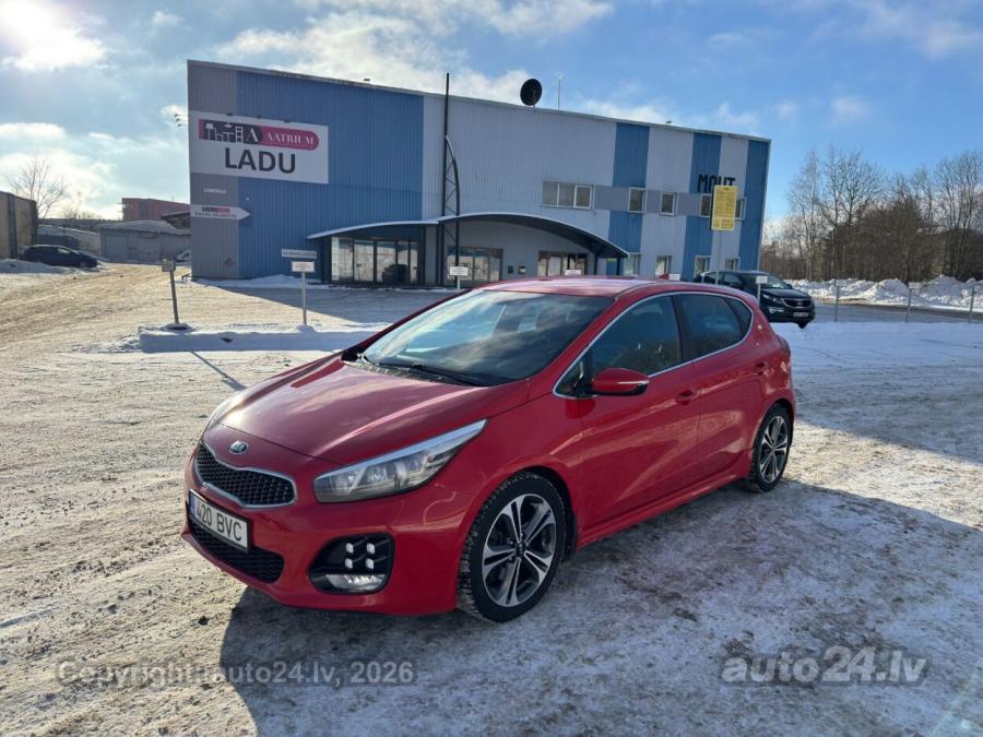 Sarkans Kia Ceed 2017 Rapla, ar dzinēja tilpumu 1.60 L un nobraukumu 169 tūkst. km par 8999 €, foto 2 vietnē AUTOMOTO.COM.LV