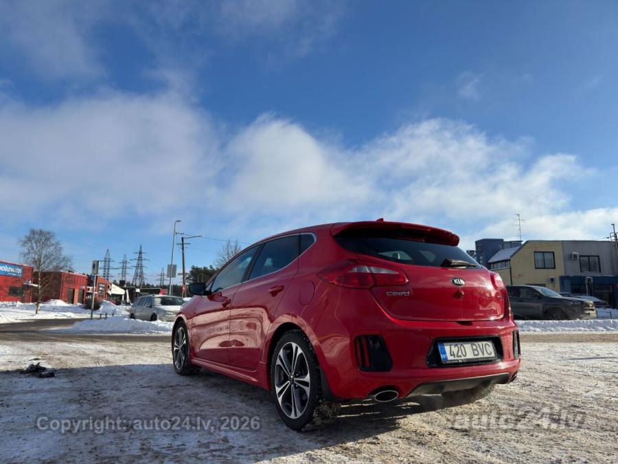 Sarkans Kia Ceed 2017 Rapla, ar dzinēja tilpumu 1.60 L un nobraukumu 169 tūkst. km par 8999 €, foto 4 vietnē AUTOMOTO.COM.LV