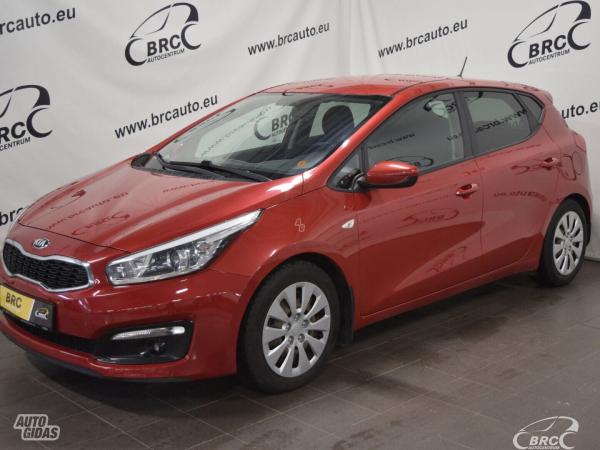 Sarkans Kia Ceed 2017 Rīga, ar dzinēja tilpumu 1.40 L un nobraukumu 197 tūkst. km par 5300 €, foto 1 vietnē AUTOMOTO.COM.LV