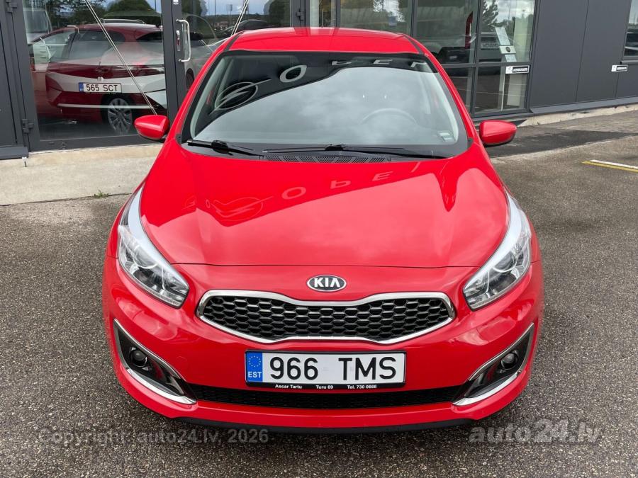 Sarkans Kia Ceed 2017 Tartu, ar dzinēja tilpumu 1.60 L un nobraukumu 88 tūkst. km par 8490 €, foto 3 vietnē AUTOMOTO.COM.LV