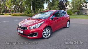 Sarkans Kia Ceed 2017 Tallina, ar dzinēja tilpumu 1.60 L un nobraukumu 168 tūkst. km par 6990 €, foto  vietnē AUTOMOTO.COM.LV