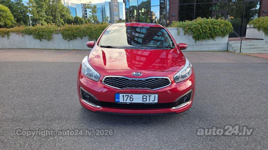 Red Kia Ceed 2017 in Tallinn, with an engine capacity of 1.60 L and mileage of 168 thousand km for 6990 €, photo 6 on AUTOMOTO.COM.LV