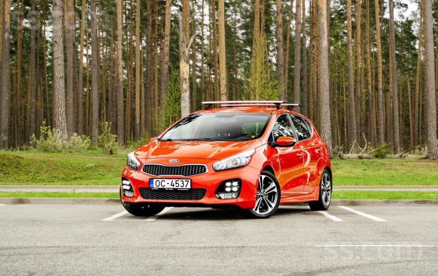 Sarkans Kia Ceed 2018 Rīga, ar dzinēja tilpumu 1.60 L un nobraukumu 92 tūkst. km par 10490 €, foto 1 vietnē AUTOMOTO.COM.LV