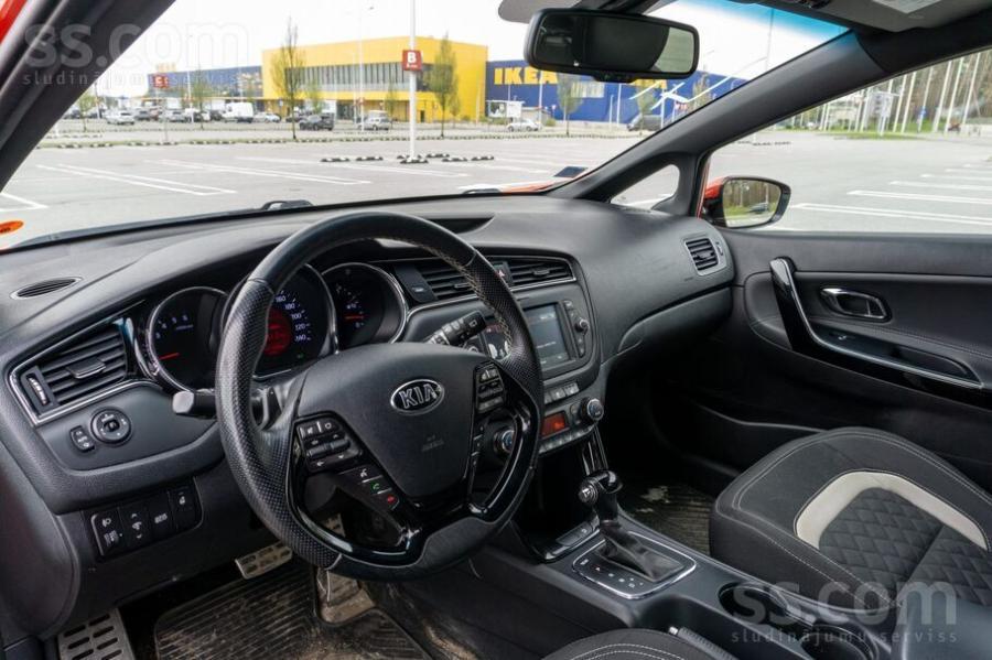 Sarkans Kia Ceed 2018 Rīga, ar dzinēja tilpumu 1.60 L un nobraukumu 92 tūkst. km par 10490 €, foto 9 vietnē AUTOMOTO.COM.LV