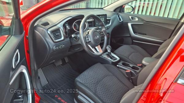 Red Kia Ceed 2019 in Tartu, with an engine capacity of 1.40 L and mileage of 140 thousand km for 12490 €, photo 11 on AUTOMOTO.COM.LV