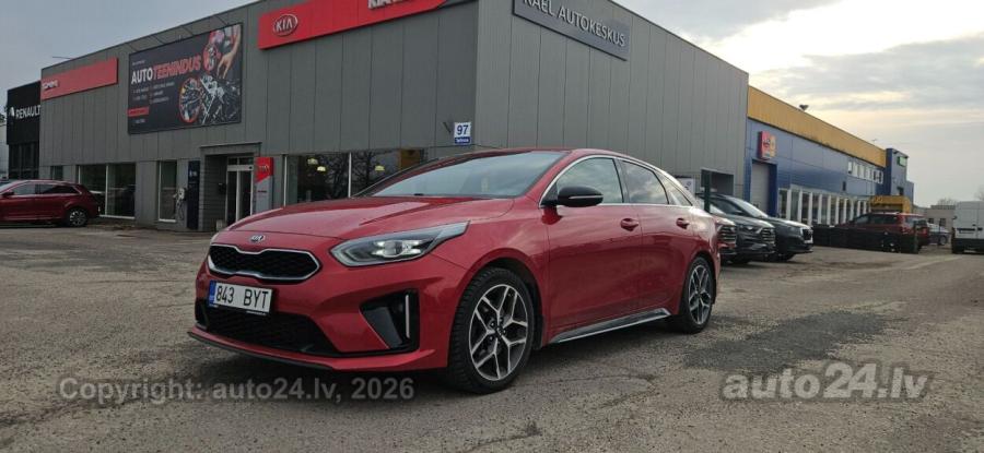 Sarkans Kia Ceed 2019 Tallina, ar dzinēja tilpumu 1.60 L un nobraukumu 130 tūkst. km par 15500 €, foto 1 vietnē AUTOMOTO.COM.LV