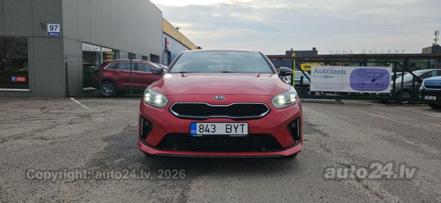 Sarkans Kia Ceed 2019 Tallina, ar dzinēja tilpumu 1.60 L un nobraukumu 130 tūkst. km par 15500 €, foto 2 vietnē AUTOMOTO.COM.LV