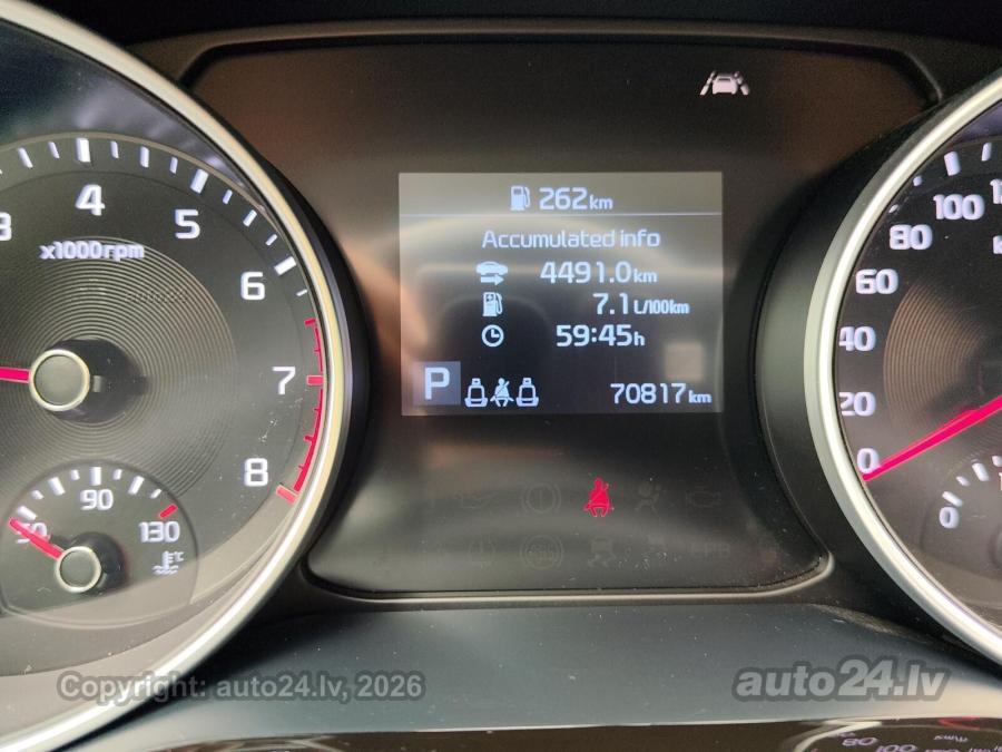 Красный Киа Сид 2019 в Таллин, объемом двигателя 1.35 л и пробегом 71 тыс. км за 12995 €, фото 14 на AUTOMOTO.COM.LV