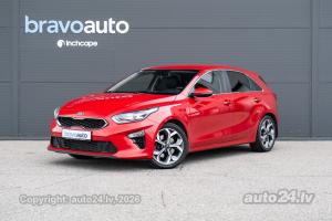 Sarkans Kia Ceed 2019 Tartu, ar dzinēja tilpumu 1.40 L un nobraukumu 113 tūkst. km par 14900 €, foto  vietnē AUTOMOTO.COM.LV
