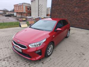 Red Kia Ceed 2020 in Kaunas, with an engine capacity of 1.60 L and mileage of 220 thousand km for 8590 €, photo  on AUTOMOTO.COM.LV