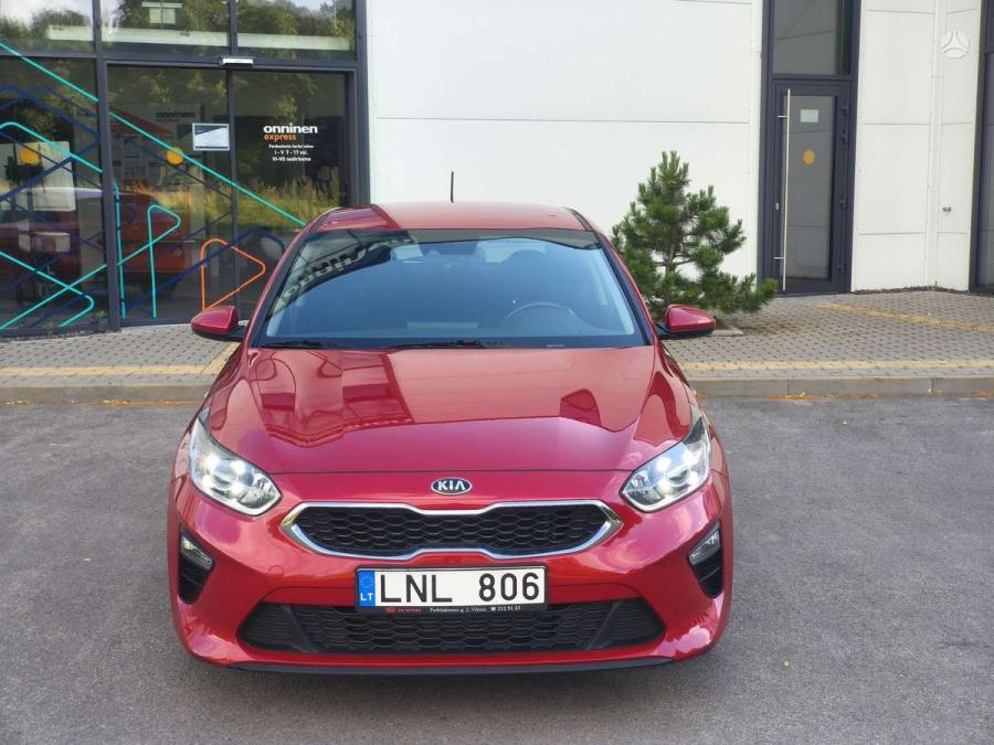 Sarkans Kia Ceed 2020 Kauņa, ar dzinēja tilpumu 1.60 L un nobraukumu 220 tūkst. km par 7900 €, foto 3 vietnē AUTOMOTO.COM.LV