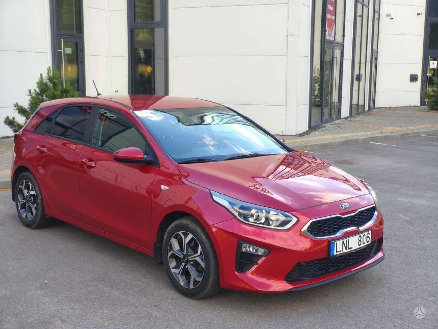 Sarkans Kia Ceed 2020 Kauņa, ar dzinēja tilpumu 1.60 L un nobraukumu 220 tūkst. km par 7900 €, foto 4 vietnē AUTOMOTO.COM.LV