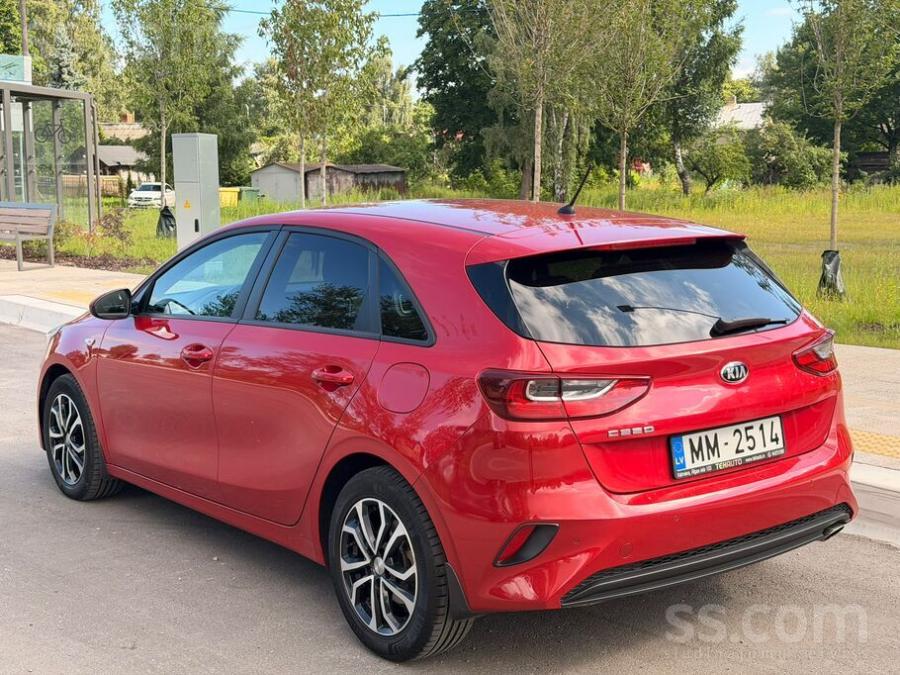 Sarkans Kia Ceed 2020 Rīga, ar dzinēja tilpumu 1.60 L un nobraukumu 161 tūkst. km par 8900 €, foto 9 vietnē AUTOMOTO.COM.LV