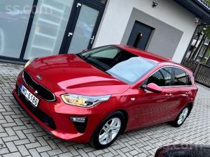 Red Kia Ceed 2020 in Riga, with an engine capacity of 1.40 L and mileage of 95 thousand km for 11500 €, photo 8 on AUTOMOTO.COM.LV