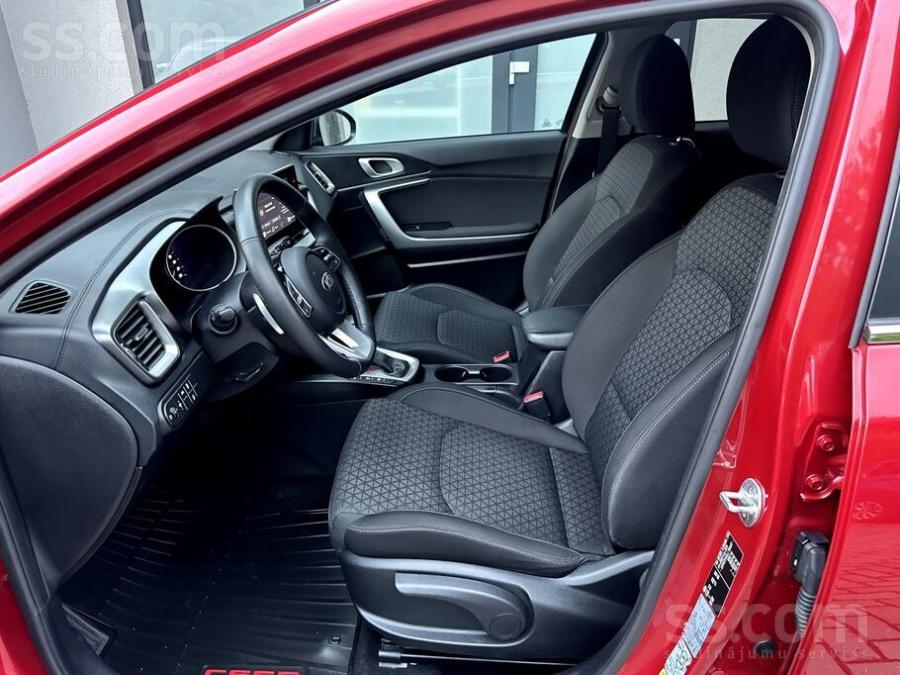 Red Kia Ceed 2020 in Riga, with an engine capacity of 1.40 L and mileage of 95 thousand km for 11500 €, photo 16 on AUTOMOTO.COM.LV