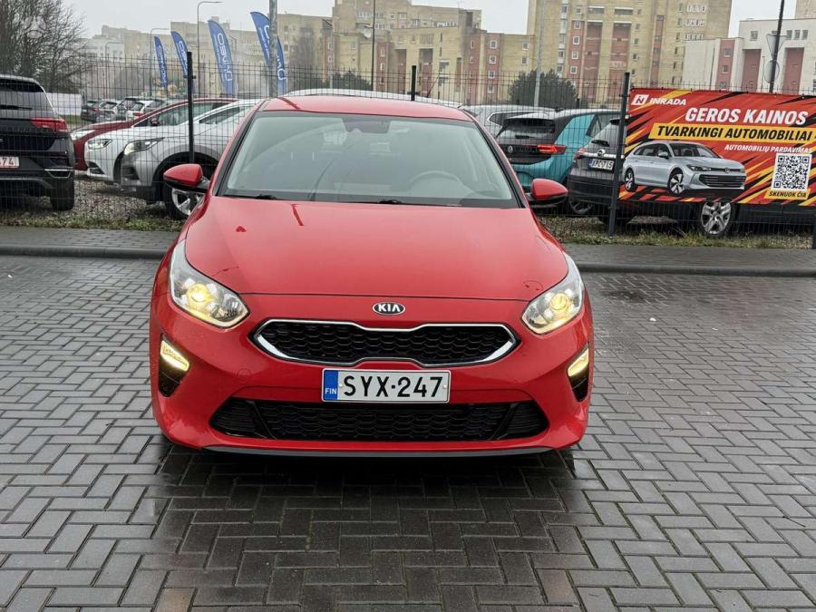Sarkans Kia Ceed 2021 Kauņa, ar dzinēja tilpumu 1.00 L un nobraukumu 75 tūkst. km par 11448 €, foto 2 vietnē AUTOMOTO.COM.LV