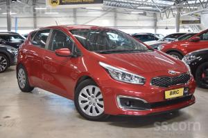 Sarkans Kia Ceed 2021 Rīga, ar dzinēja tilpumu 1.60 L un nobraukumu 175 tūkst. km par 8400 €, foto  vietnē AUTOMOTO.COM.LV