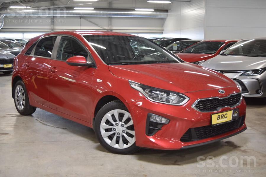 Red Kia Ceed 2021 in Riga, with an engine capacity of 1.60 L and mileage of 175 thousand km for 8400 €, photo 1 on AUTOMOTO.COM.LV