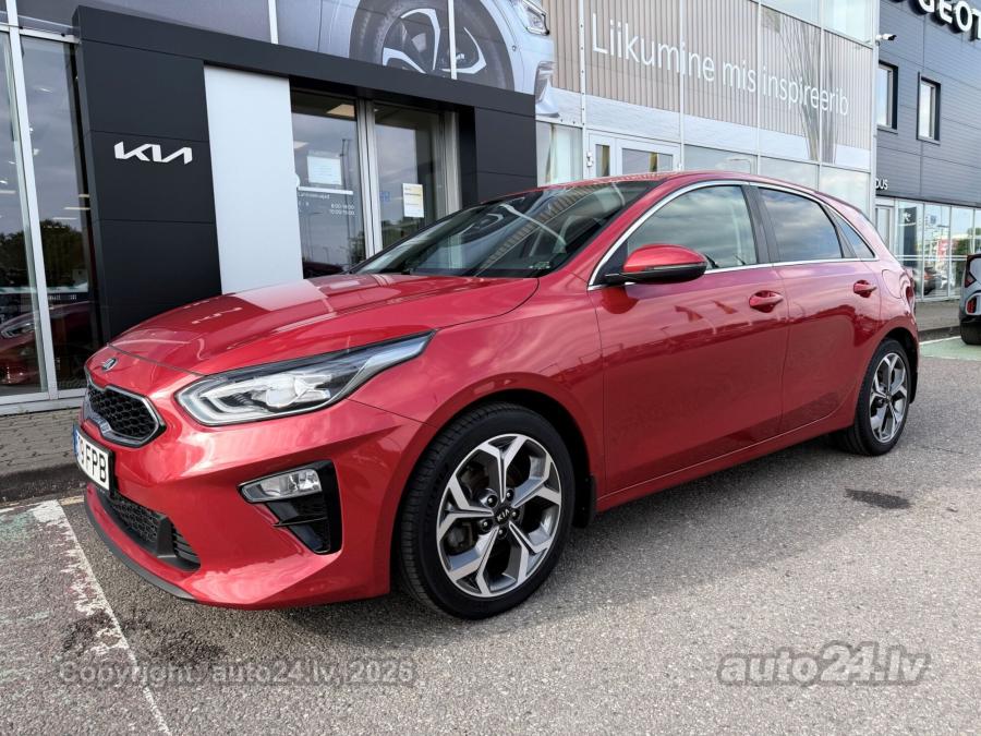 Sarkans Kia Ceed 2021 Tallina, ar dzinēja tilpumu 1.50 L un nobraukumu 40 tūkst. km par 15900 €, foto 1 vietnē AUTOMOTO.COM.LV