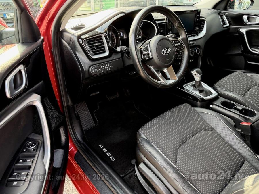 Sarkans Kia Ceed 2021 Tallina, ar dzinēja tilpumu 1.50 L un nobraukumu 40 tūkst. km par 15900 €, foto 8 vietnē AUTOMOTO.COM.LV