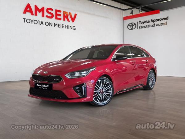 Sarkans Kia Ceed 2021 Tallina, ar dzinēja tilpumu 1.60 L un nobraukumu 85 tūkst. km par 20490 €, foto  vietnē AUTOMOTO.COM.LV