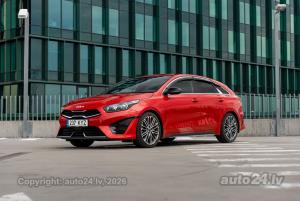 Red Kia Ceed 2022 in Tallinn, with an engine capacity of 1.50 L and mileage of 30 thousand km for 23990 €, photo  on AUTOMOTO.COM.LV