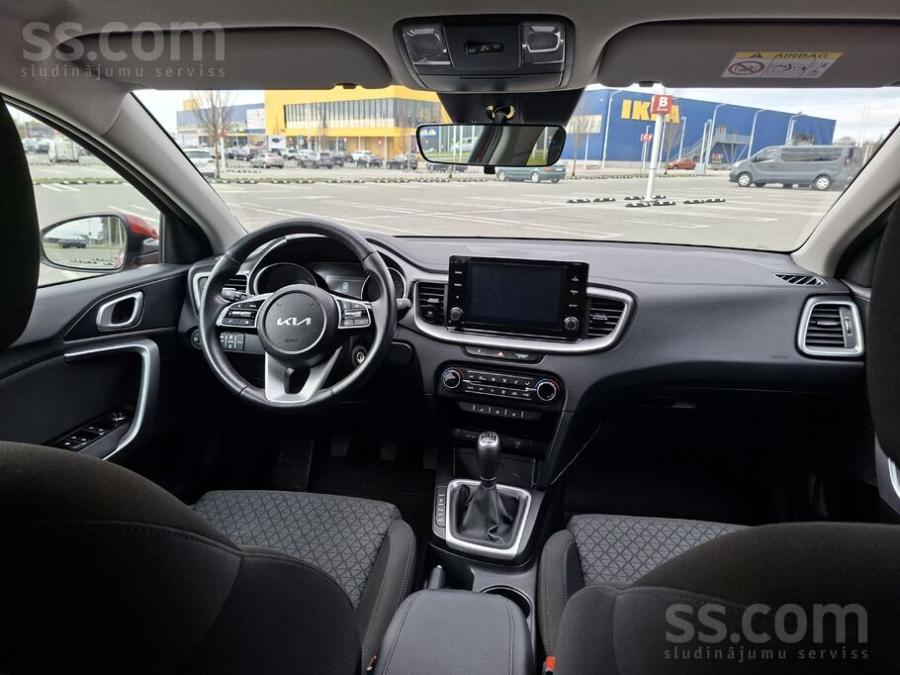Красный Киа Сид 2023 в Рига, объемом двигателя 1.50 л и пробегом 19 тыс. км за 16500 €, фото 6 на AUTOMOTO.COM.LV