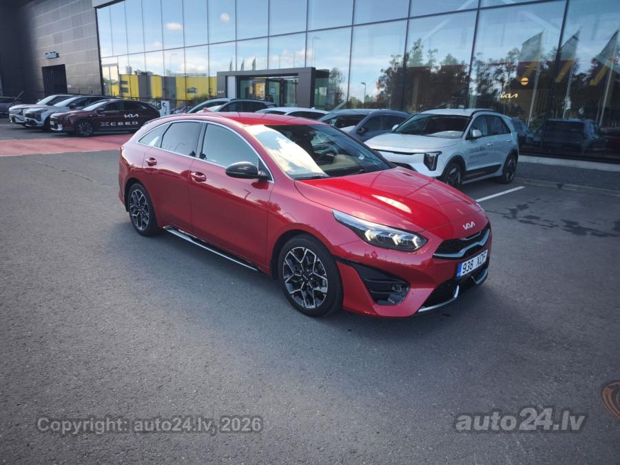 Red Kia Ceed 2023 in Tallinn, with an engine capacity of 1.50 L and mileage of 38 thousand km for 22800 €, photo 1 on AUTOMOTO.COM.LV
