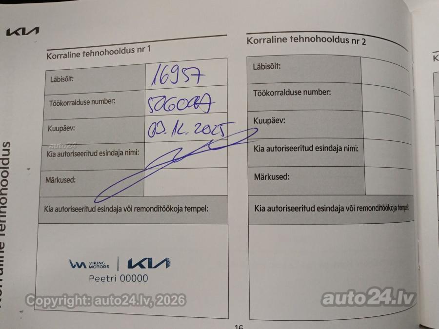Красный Киа Сид 2024 в Таллин, объемом двигателя 1.50 л и пробегом 28 тыс. км за 24900 €, фото 14 на AUTOMOTO.COM.LV