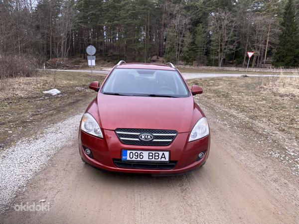 Red Kia Ceed 2008 in Tallinn, with an engine capacity of 93.00 L and mileage of 227 thousand km for 1890 €, photo 2 on AUTOMOTO.COM.LV