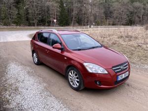 Красный Киа Сид 2008 в Таллин, объемом двигателя 93.00 л и пробегом 227 тыс. км за 1890 €, фото 16 на AUTOMOTO.COM.LV