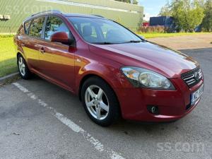 Sarkans Kia Ceed 2008 Rīga, ar dzinēja tilpumu 1.60 L un nobraukumu 0 tūkst. km par 1990 €, foto  vietnē AUTOMOTO.COM.LV