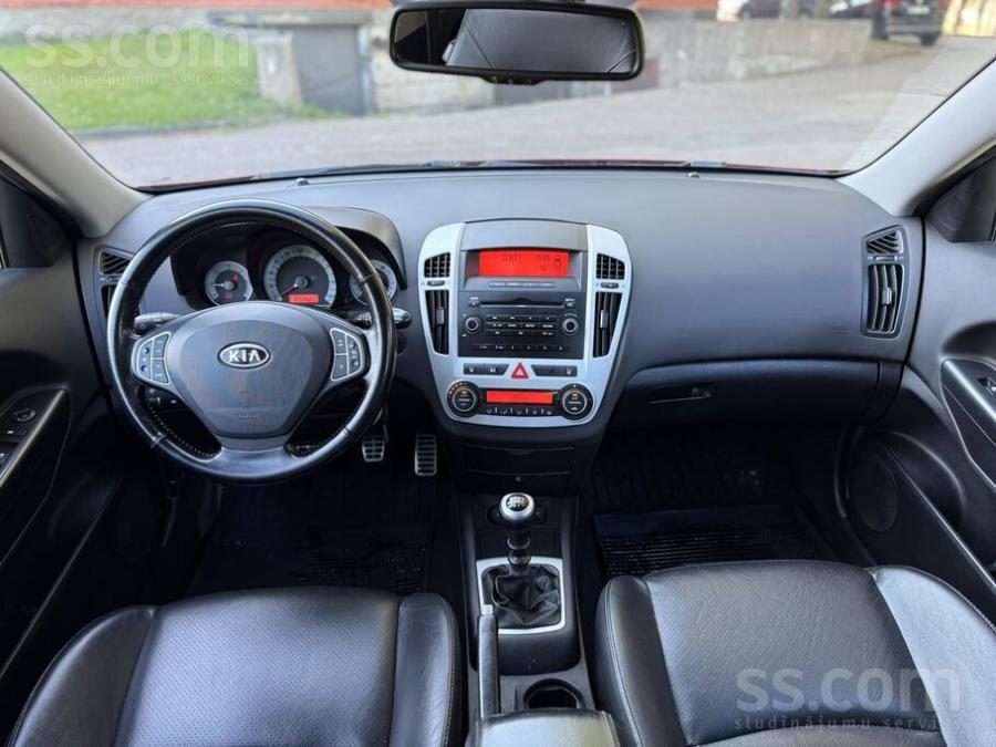Красный Киа Сид 2008 в Рига, объемом двигателя 1.60 л и пробегом 0 тыс. км за 1990 €, фото 8 на AUTOMOTO.COM.LV