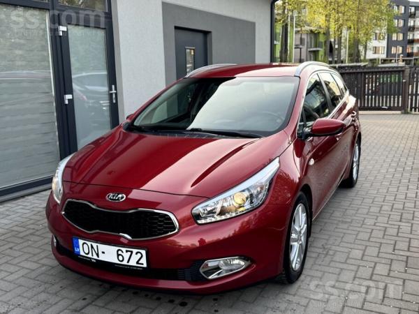 Sarkans Kia Ceed 2014 Rīga, ar dzinēja tilpumu 1.60 L un nobraukumu 199 tūkst. km par 7900 €, foto 1 vietnē AUTOMOTO.COM.LV