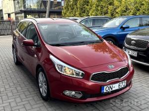 Красный Киа Сид 2014 в Рига, объемом двигателя 1.60 л и пробегом 199 тыс. км за 7900 €, фото 3 на AUTOMOTO.COM.LV