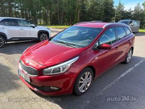 Sarkans Kia Ceed 2014 Rapla, ar dzinēja tilpumu 1.60 L un nobraukumu 168 tūkst. km par 3800 €, foto  vietnē AUTOMOTO.COM.LV