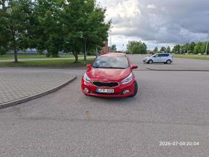 Red Kia Ceed 2014 in Kaunas, with an engine capacity of 1.59 L and mileage of 186 thousand km for 6100 €, photo 6 on AUTOMOTO.COM.LV